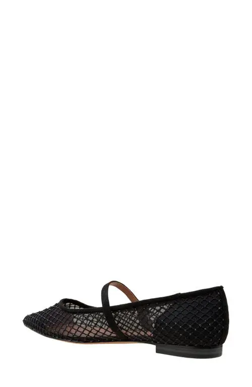 Linea Paolo Nadeen Pointed Toe Flat - Black