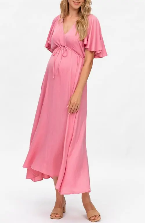 PIETRO BRUNELLI Maxi Dress - Light/pastel Pink