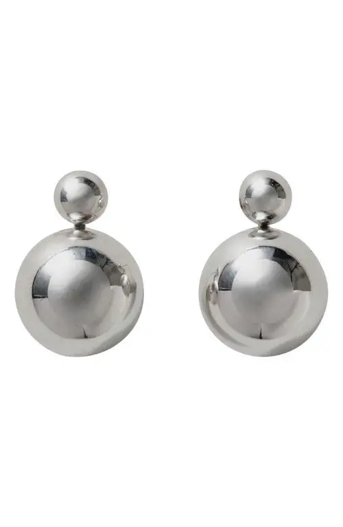 ANNIKA INEZ Hemisphere Swivel Drop Earrings