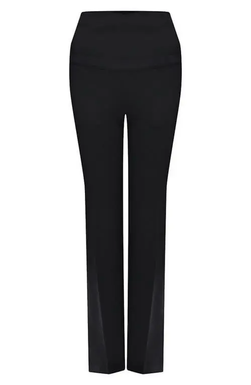 PIETRO BRUNELLI Over-the-bump Straight Leg Trousers