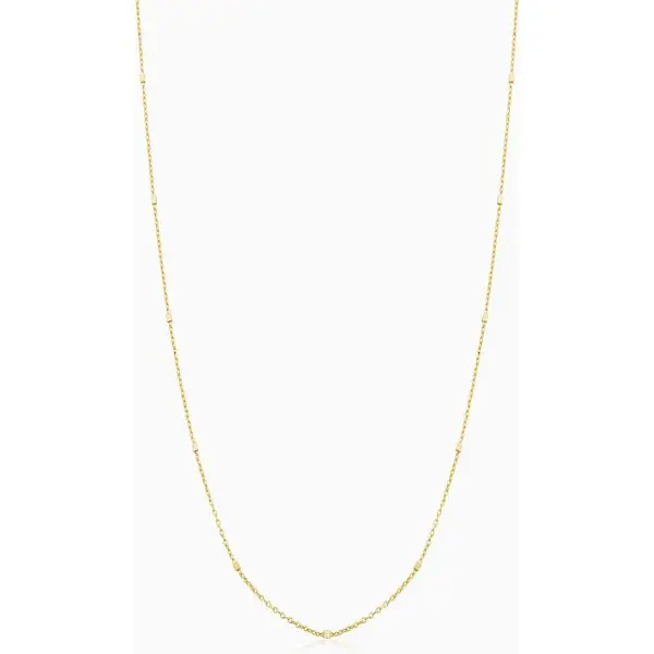 ORADINA 14k Gold Grace Chain Necklace - Yellow Gold