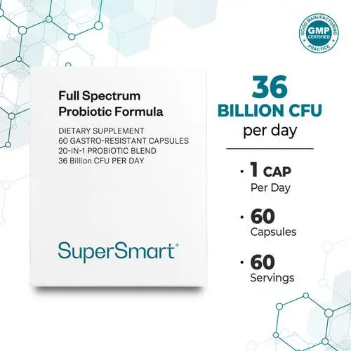 SUPERSMART Full Spectrum Probiotic