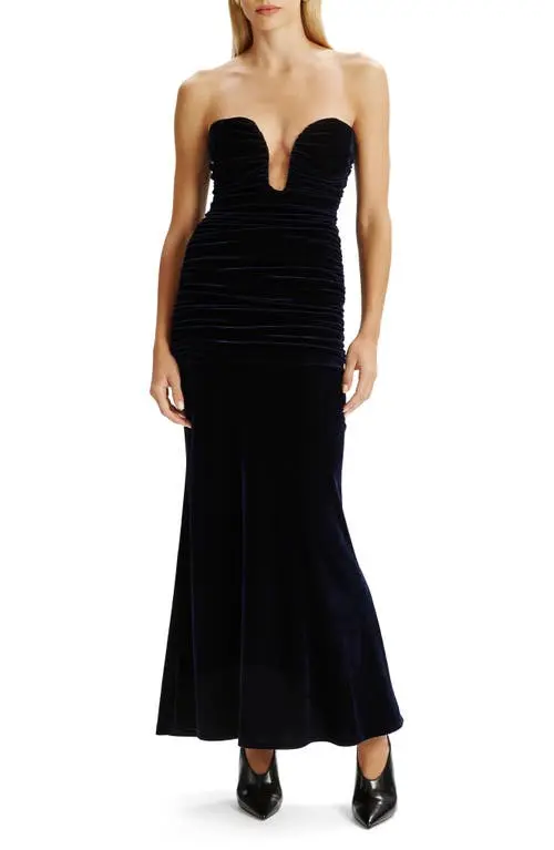 Bardot Elvira Velvet Gown