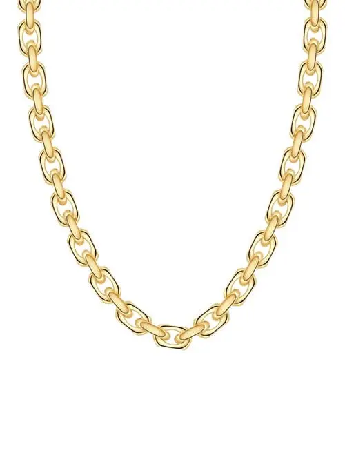BLISS DIAMOND Chain Necklace 24 Inches - 14k Yellow Gold