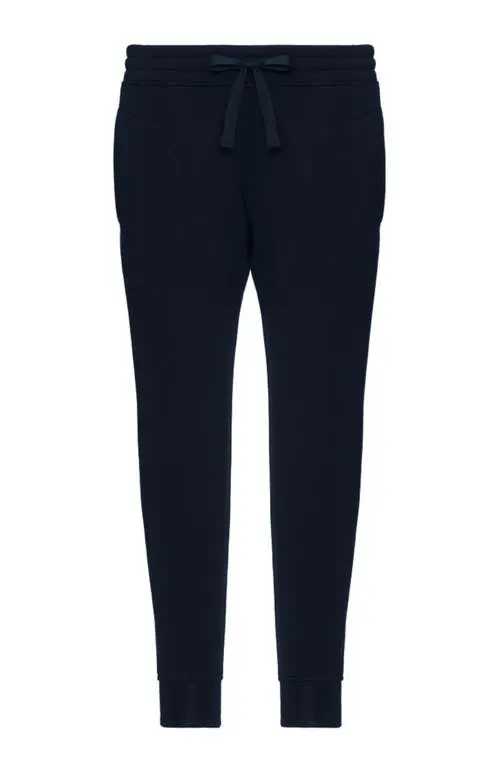 ANSEA Reversible Sweatpant - Navy/camel