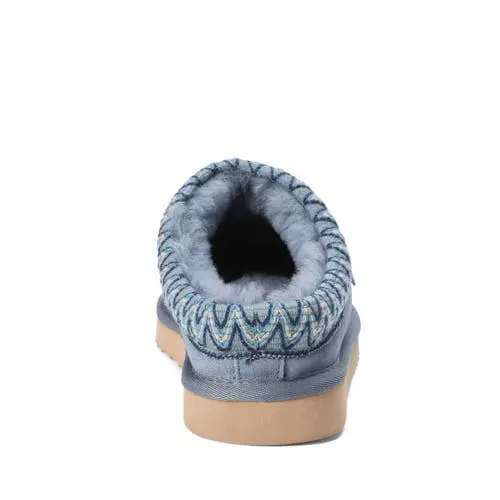 DEARFOAMS Fireside Greta Clog Slipper - Flint Stone