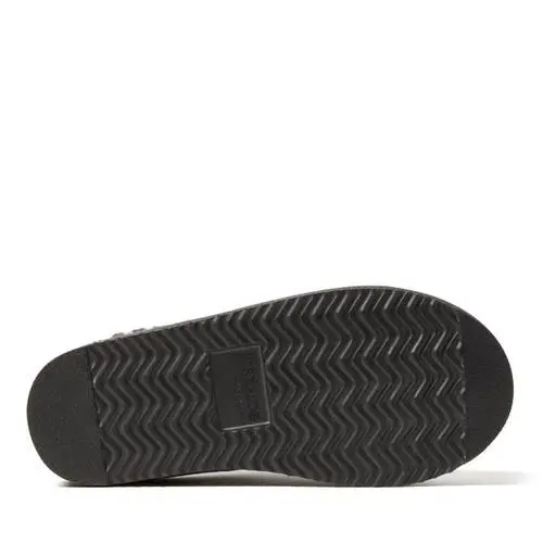 DEARFOAMS Fireside Greta Genuine Shearling Clog Slipper - Grey