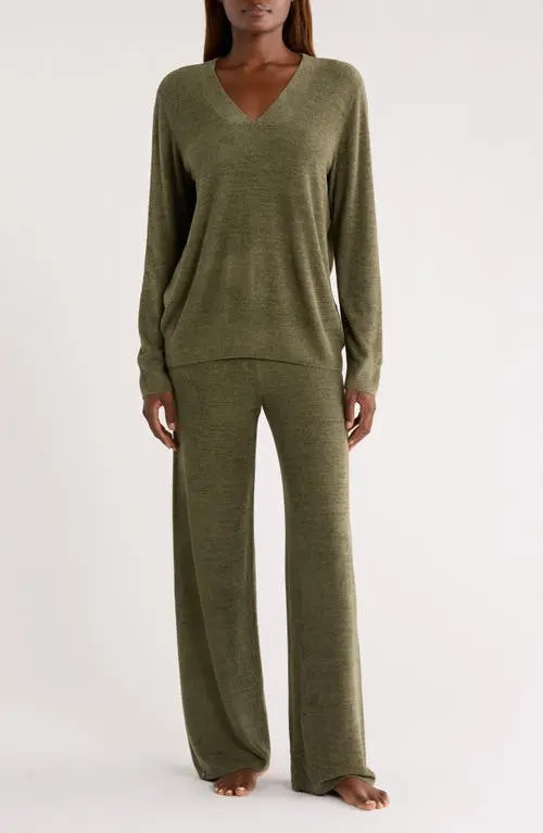 Barefoot Dreams Cozychic Ultra Lite® Pajamas - Olive