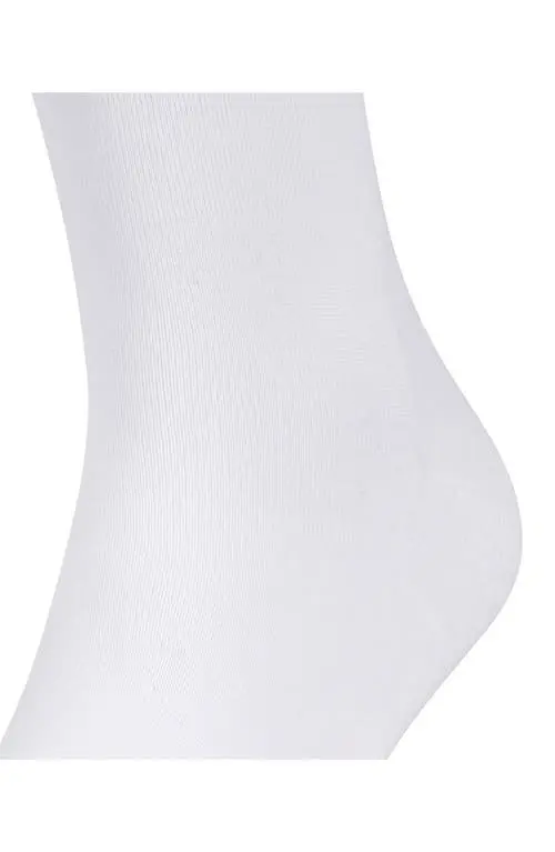 Falke Run Crew Socks - White