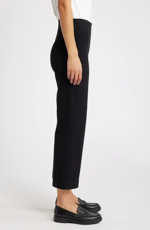 Frank & Eileen Westport Ankle Wide Leg Pants - Black
