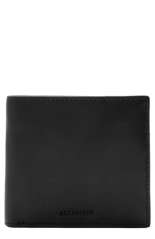 ALLSAINTS Delph Leather Wallet - Black