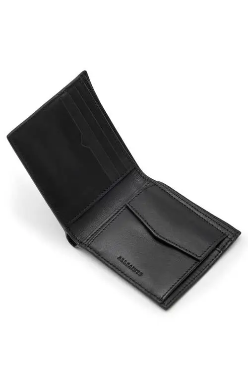 ALLSAINTS Delph Leather Wallet - Black