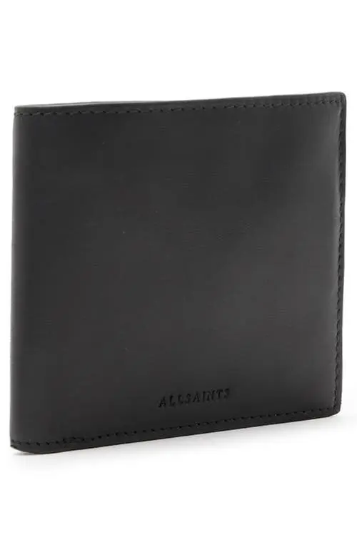 ALLSAINTS Delph Leather Wallet - Black