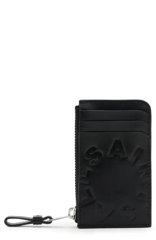 ALLSAINTS Tierra Isamu Leather Wallet - Black