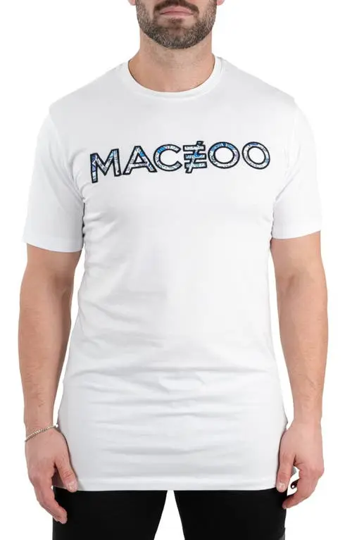MACEOO Titan Logo Cotton Graphic T-shirt