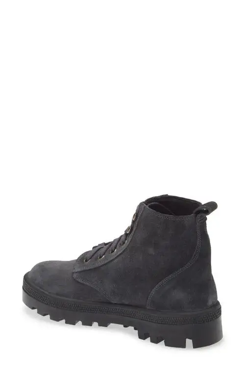 Naot Canoe Lug Boot - Charcoal Suede