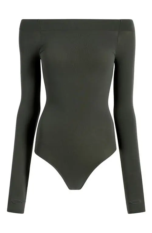 Commando Off-the-shoulder Ballet Bodysuit - Hazel
