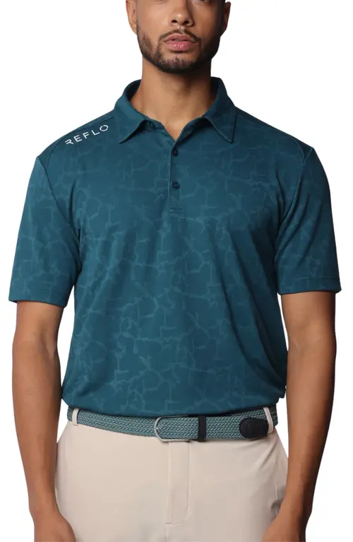REFLO Yamuna 100% Recycled Material Polo - Warm Green
