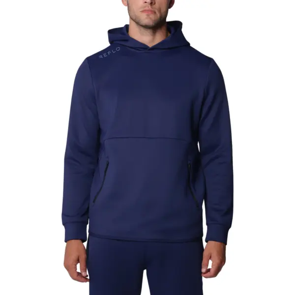 REFLO Tarim Recycled Performance Hoodie - Deep Navy