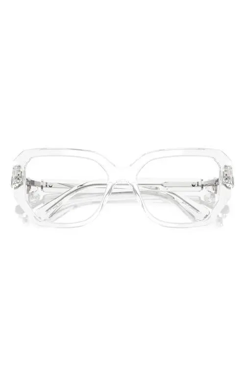 SWAROVSKI Geometric Eyeglasses - Crystal