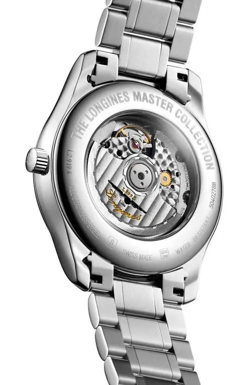 LONGINES Master Collection Automatic Bracelet Watch - Silver