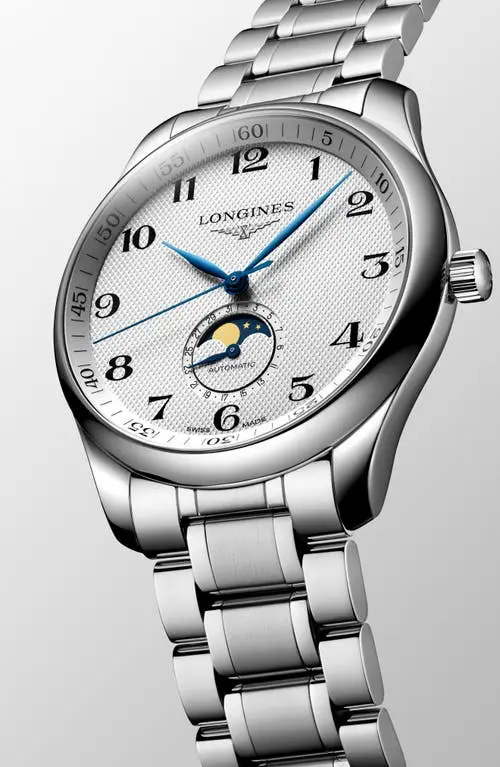 LONGINES Master Collection Automatic Bracelet Watch - Silver