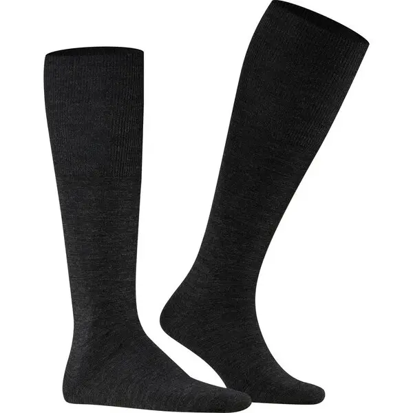 Falke Airport Knee High Socks - Anthracite