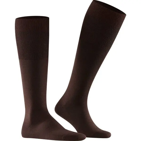 Falke Airport Knee High Socks - Brown