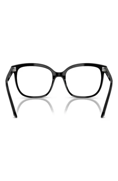 SWAROVSKI 52mm Butterfly Eyeglasses - Black