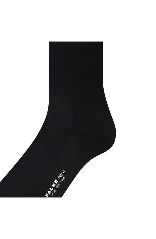 Falke Silk Blend Knee High Socks - Black