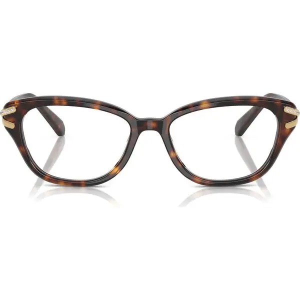 SWAROVSKI 52mm Pillow Optical Glasses - Havana