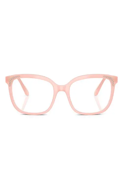 SWAROVSKI 54mm Butterfly Optical Glasses - Milky Pink