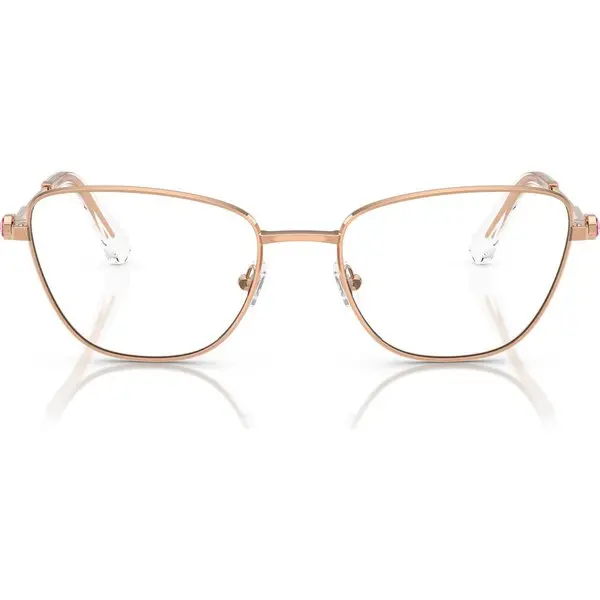 SWAROVSKI 53mm Cat Eye Optical Glasses - Rose Gold
