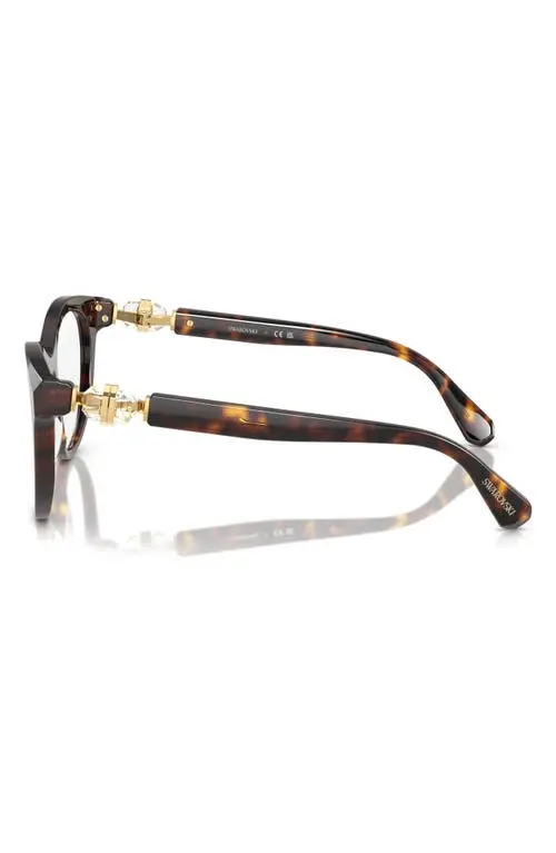 SWAROVSKI 50mm Optical Glasses - Dark Havana