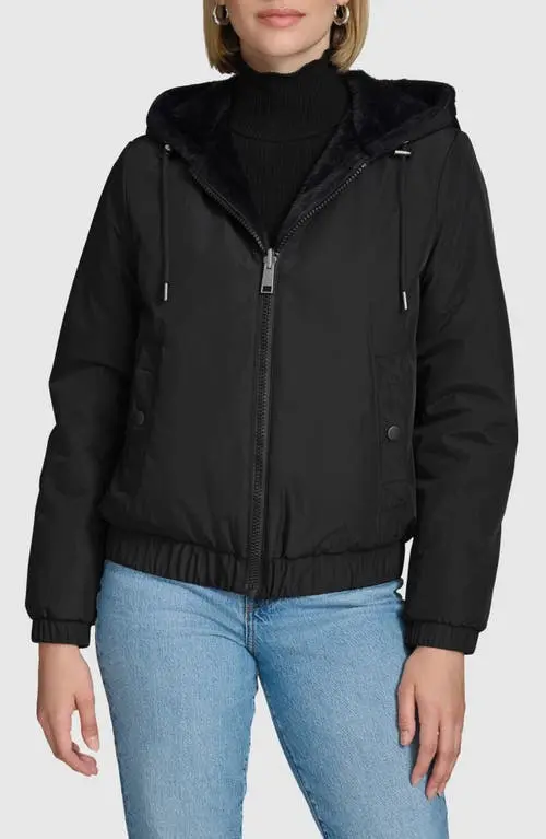 Andrew Marc Dalby Reversible Hooded Jacket