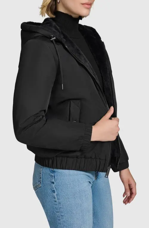 Andrew Marc Dalby Reversible Hooded Jacket