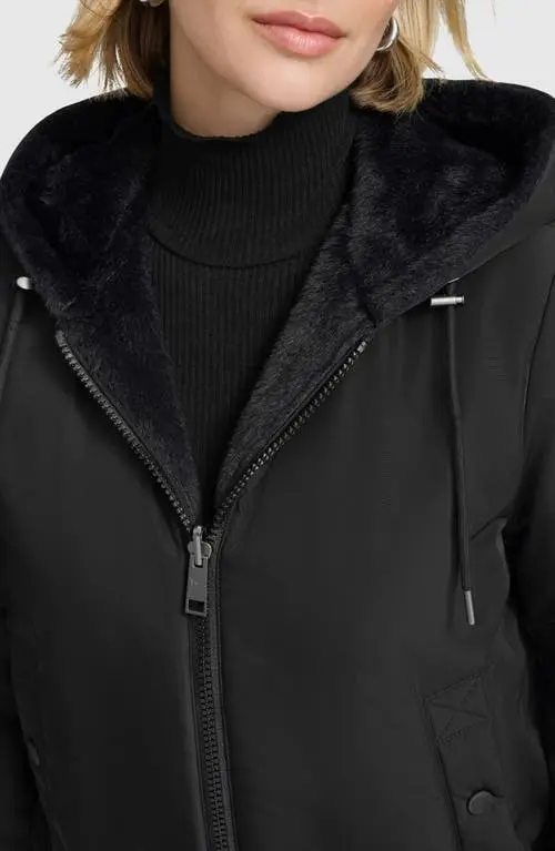 Andrew Marc Dalby Reversible Hooded Jacket