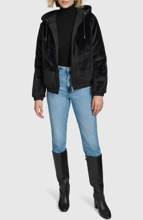 Andrew Marc Dalby Reversible Hooded Jacket