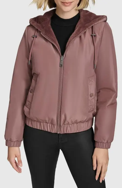 Andrew Marc Dalby Reversible Hooded Jacket