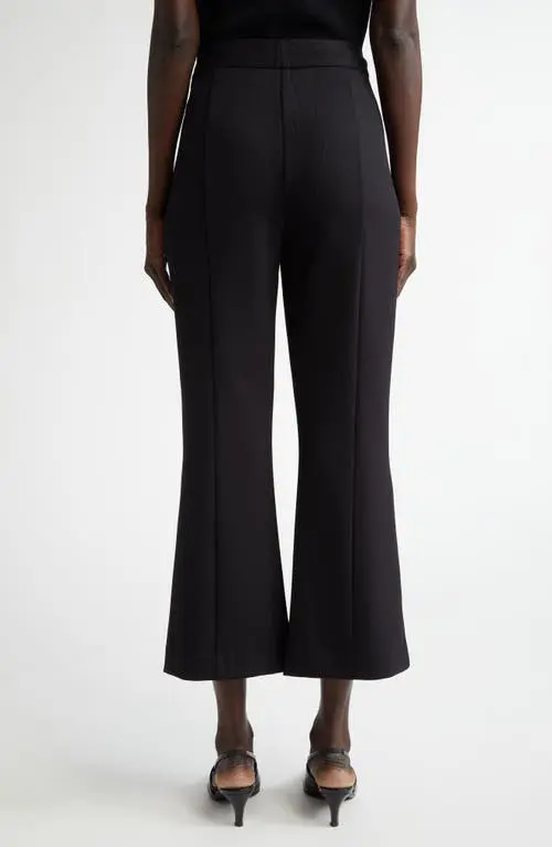 St. John Double Knit Flare Pants