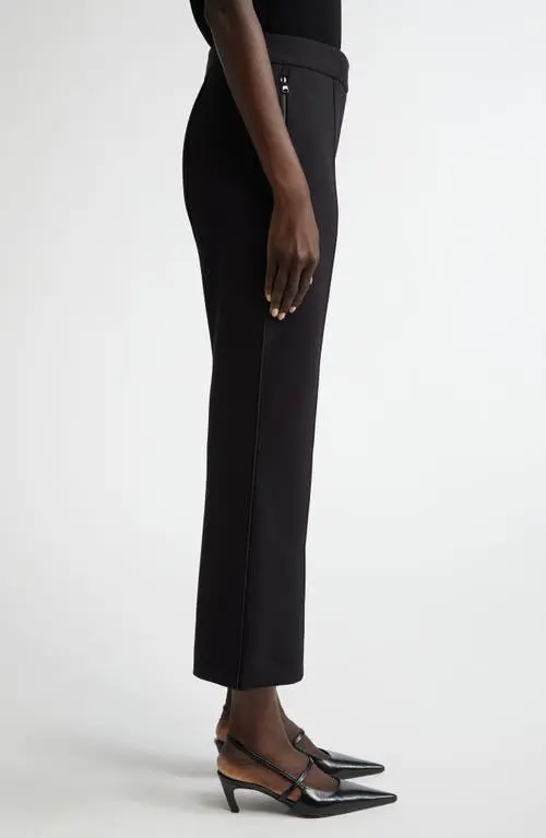 St. John Double Knit Flare Pants