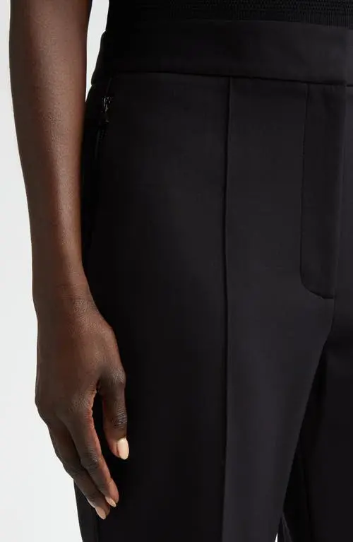 St. John Double Knit Flare Pants