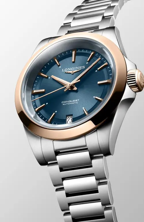 LONGINES Conquest Automatic Bracelet Watch - Blue