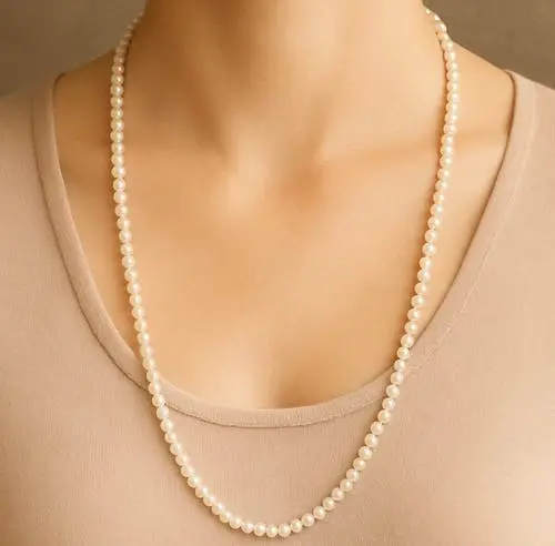 DONATELLO GIAN Name' 30-inch Shell Pearl Necklace