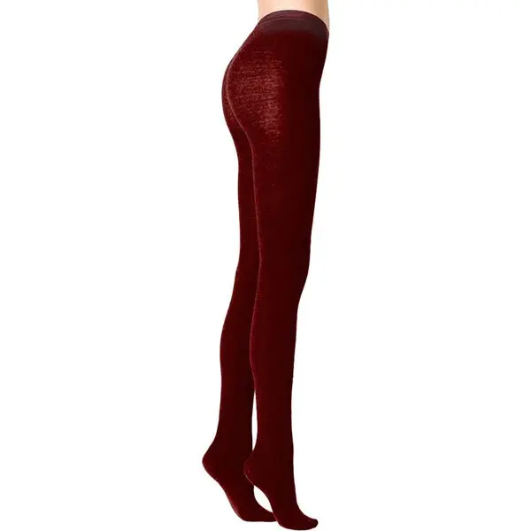 STEMS Silky Soft Tights - Wine Red