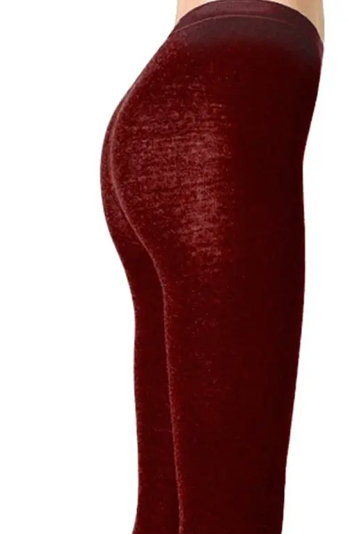 STEMS Silky Soft Tights - Wine Red