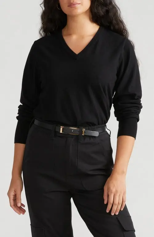 Universal Standard Flora V-neck Sweater