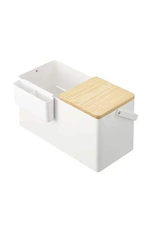 YAMAZAKI Makeup Organizer - White
