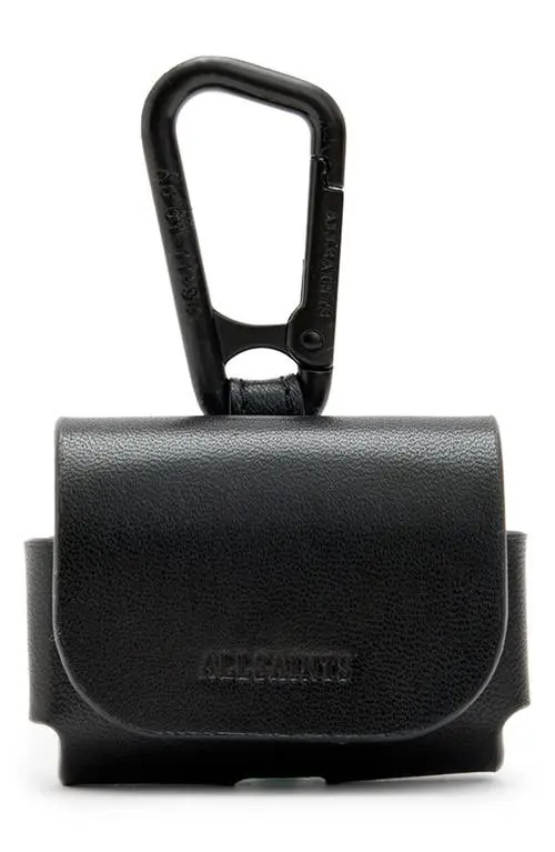 ALLSAINTS Leather Airpods Case - Black