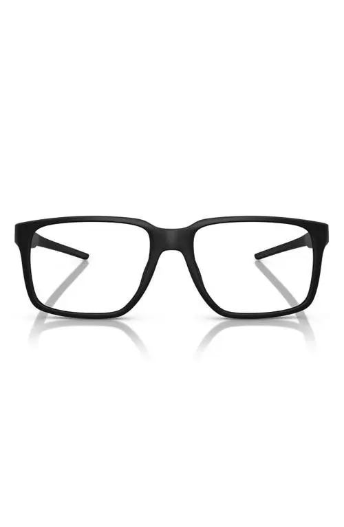 SCUDERIA FERRARI 56mm Square Eyeglasses - Matte Black